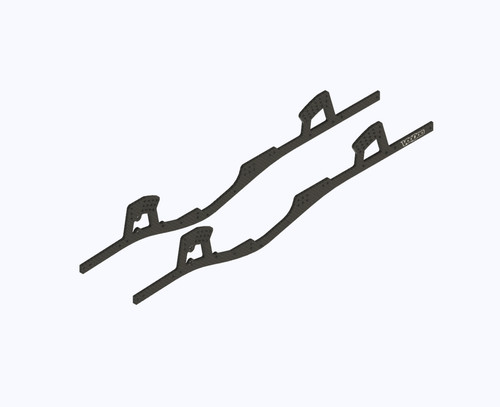 Wizard C2 High Clearance 3mm Carbon Fiber Chassis | Team Ottsix Racing