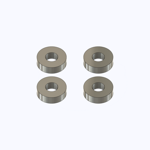 Aluminum 2mm Spacers | Team Ottsix Racing