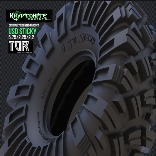 2.2 USD STICKY (2 tires, foams not included) | Team Ottsix Racing