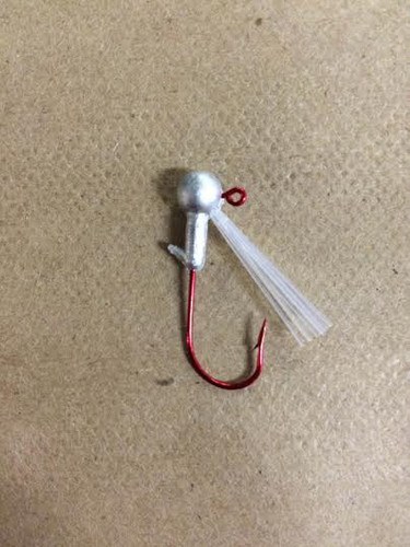 1/16 #2 RED WEEDLESS JIG HEAD - 50 PACK | Edgar Rods