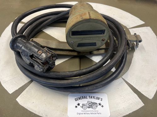 NOS MILITARY SURPLUS WWII TOW CANNON BLACKOUT LIGHT | Generaltaylors