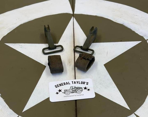 MB GPW NOS Safety trap Clasp with the Original Stapled Tar Covered ...