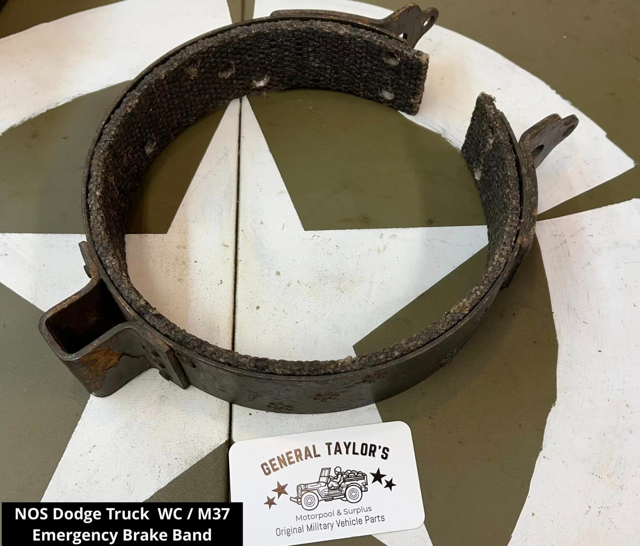 NOS Dodge Truck WC M37 Emergency Brake Band | Generaltaylors