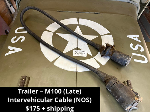 Trailer- M100 (Late) Intervehicular Cable (NOS) | Generaltaylors