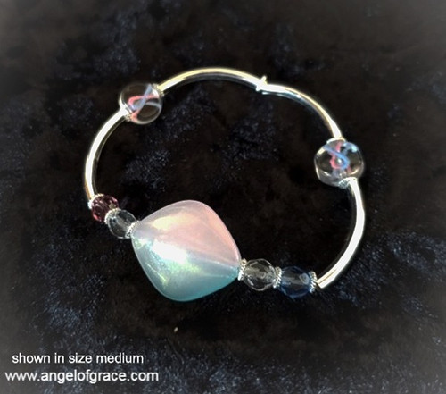 Pink/Blue Ribbon Awareness Bracelet | angel-of-grace