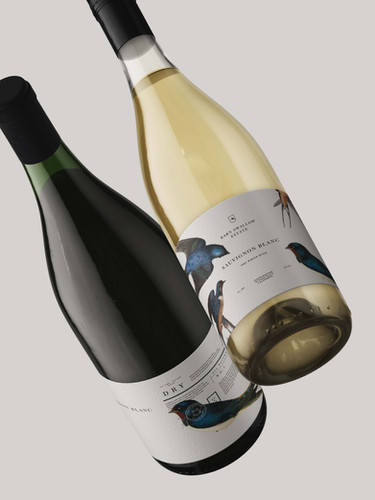 BIRD LABEL TEMPLATE -WINE BOTTLE LABEL- SWALLOW PACKAGING- LITHOGRAPH ...