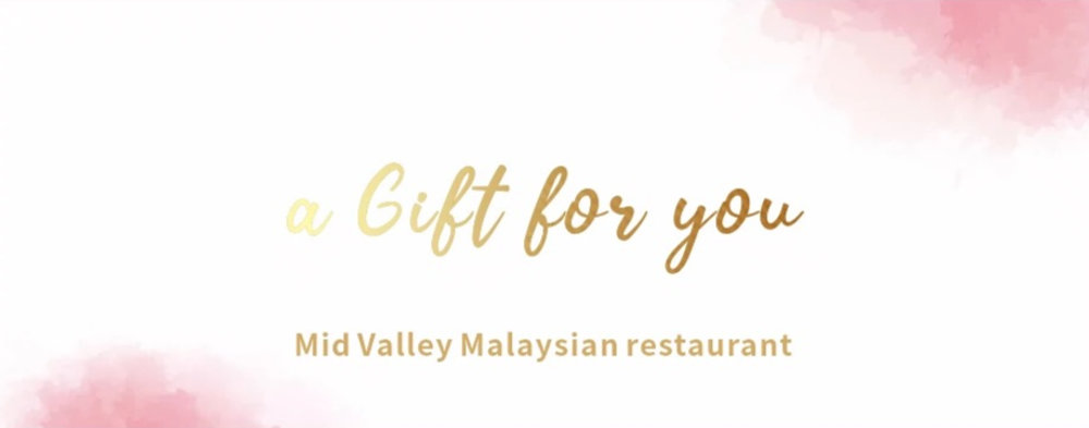 Gift Voucher available now
