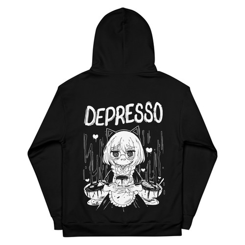 Depresso Neneneqo Hoodie Collaboration | Pastel Melon