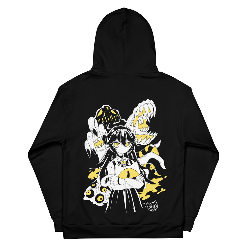 Grimmi Vtuber Horror Hoodie PastelMelon Collaboration | Pastel Melon