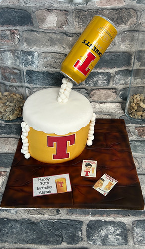 Tennents Cake | Bailey's The Bakers