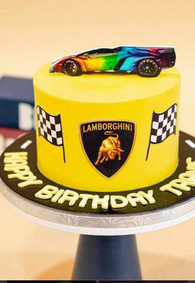 Lamborghini Cake | Bailey's The Bakers
