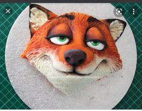 Mr Fox Cake | Bailey's The Bakers