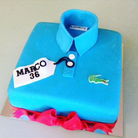 Lacoste Shirt Cake | Bailey's The Bakers