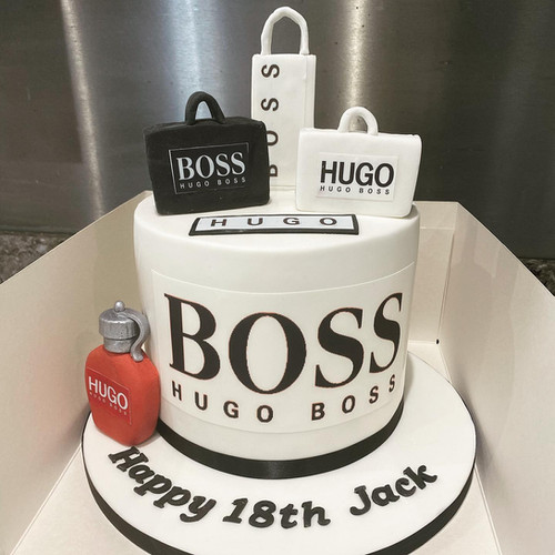 Hugo Boss Cake | Bailey's The Bakers