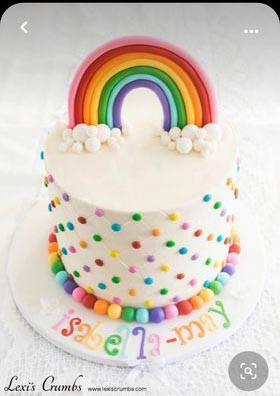 Rainbow Smash Cake | Bailey's The Bakers