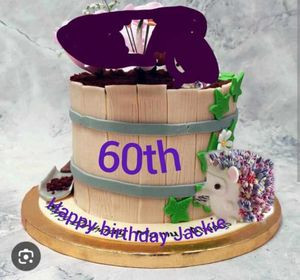 Flower Barrel | Bailey's The Bakers