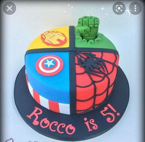 Marvel Superhero Cake | Bailey's The Bakers