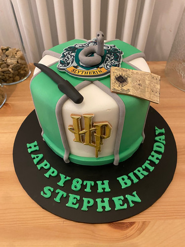 Harry Potter Slytherin Cake | Bailey's The Bakers