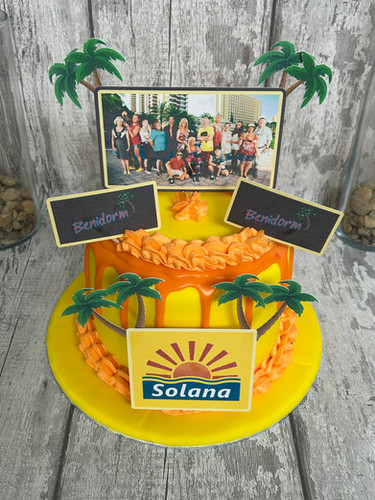 Benidorm Cake | Bailey's The Bakers