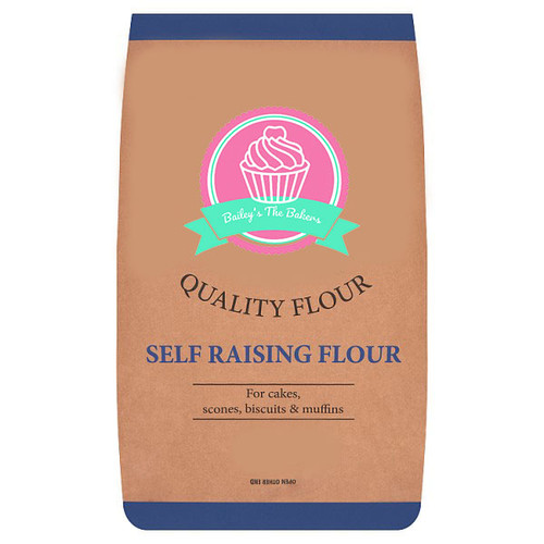 1KG Self Raising Flour | Bailey's The Bakers