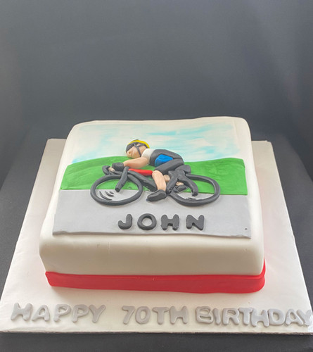 Road Cycle Cake | Bailey's The Bakers