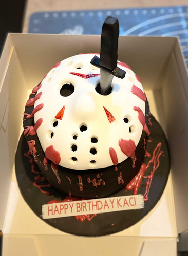 Friday 13th Jason Cake | Bailey's The Bakers