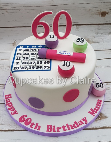 Bingo Cake | Bailey's The Bakers