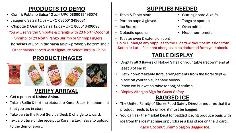 Naked Salsa | four-star-demos