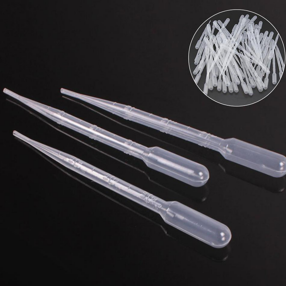 Pipetas desechables resina 15.5cm 100pcs | ASIA MALL
