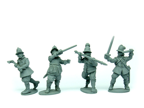 The Pikemen en Melee | bloodyminiatures