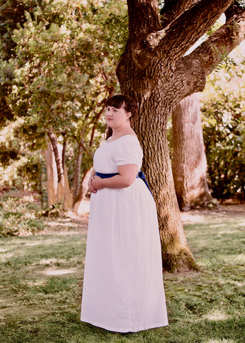 Regency Drawstring Gown | thitherjaneausten