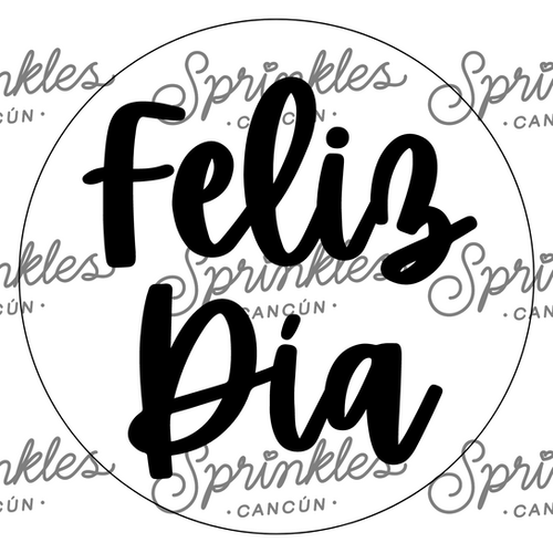 Sello Feliz Dia | SprinklesCancun