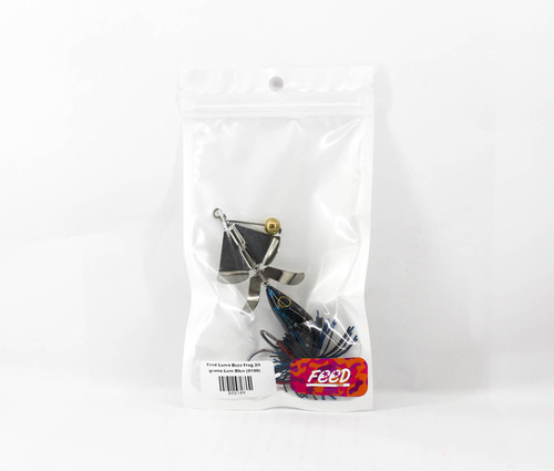 Feed Lures Buzz Frog 20 grams Lure Blue (0188) | Feed
