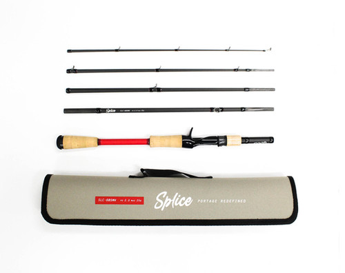 Feed Rod Baitcast Splice SLC-685MH 5 piece Travel (0465) | Feed