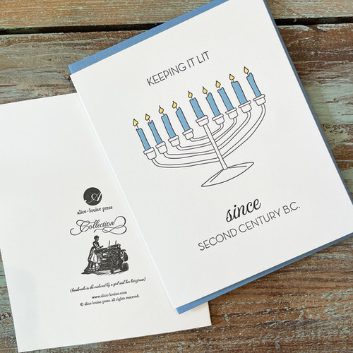 Keeping It Lit Card | Alice-Louise Press