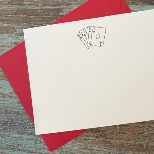 Playing Cards Notecard | Alice-Louise Press