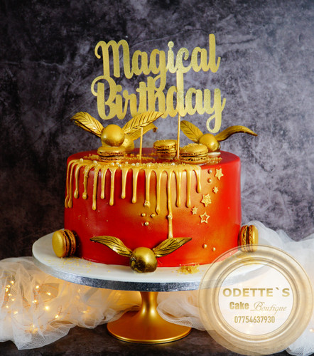 Magical Birthday Cake | OdettesCakeBoutique