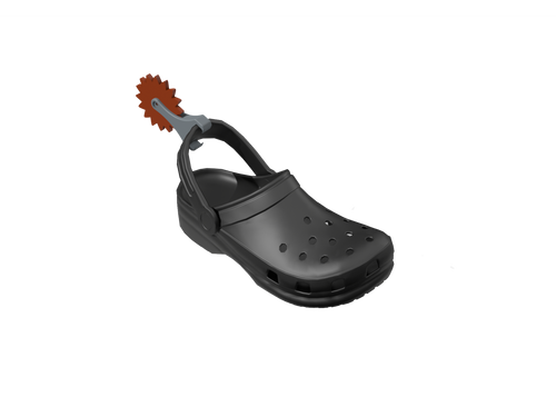 CrocSpurz- Spur Attachment for Crocs | Sole Fully Designs