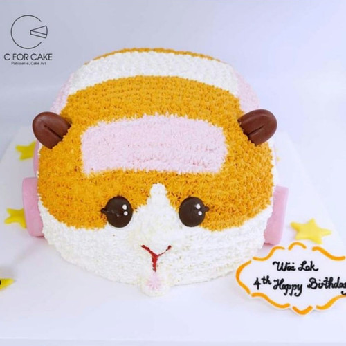 Pui Pui Molcar 天竺鼠車車 吱花蛋糕 | C for Cake