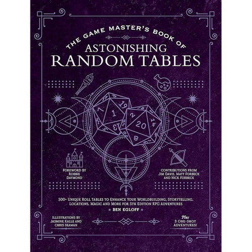 The Game Master's Book of Astonishing Random Tables | Games on The Drive