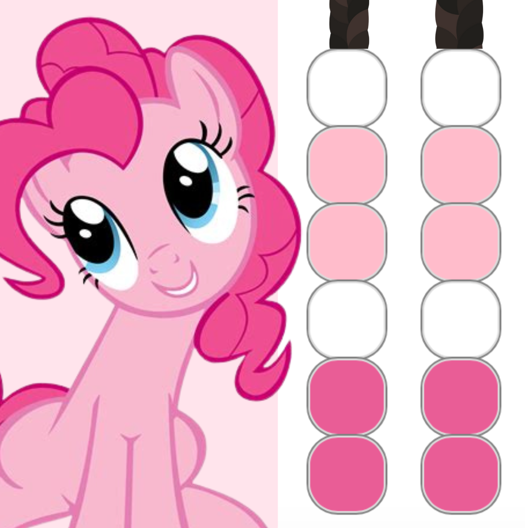 Pinkie Pie-Inspired Bead Patterns