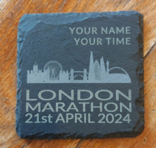 Marathon Slate Coaster - Lon / Man any Year | My Vxw Site 93kd0d