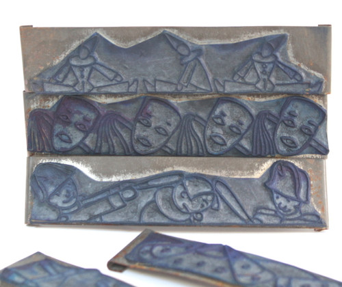 Tampons scolaires frises "Carnaval" | lamerelipopette