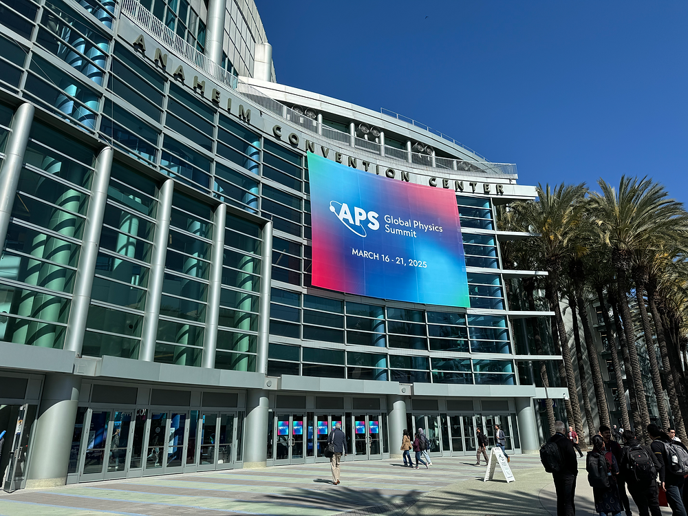 [Conference Presentation] Asakura-san and Matsuo-san Present at the APS Global Physics Summit in ...