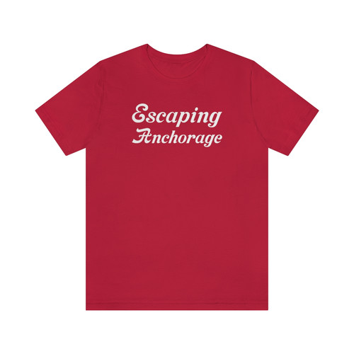 Knik Glacier Stacked Logo Tee | Escaping Anchorage