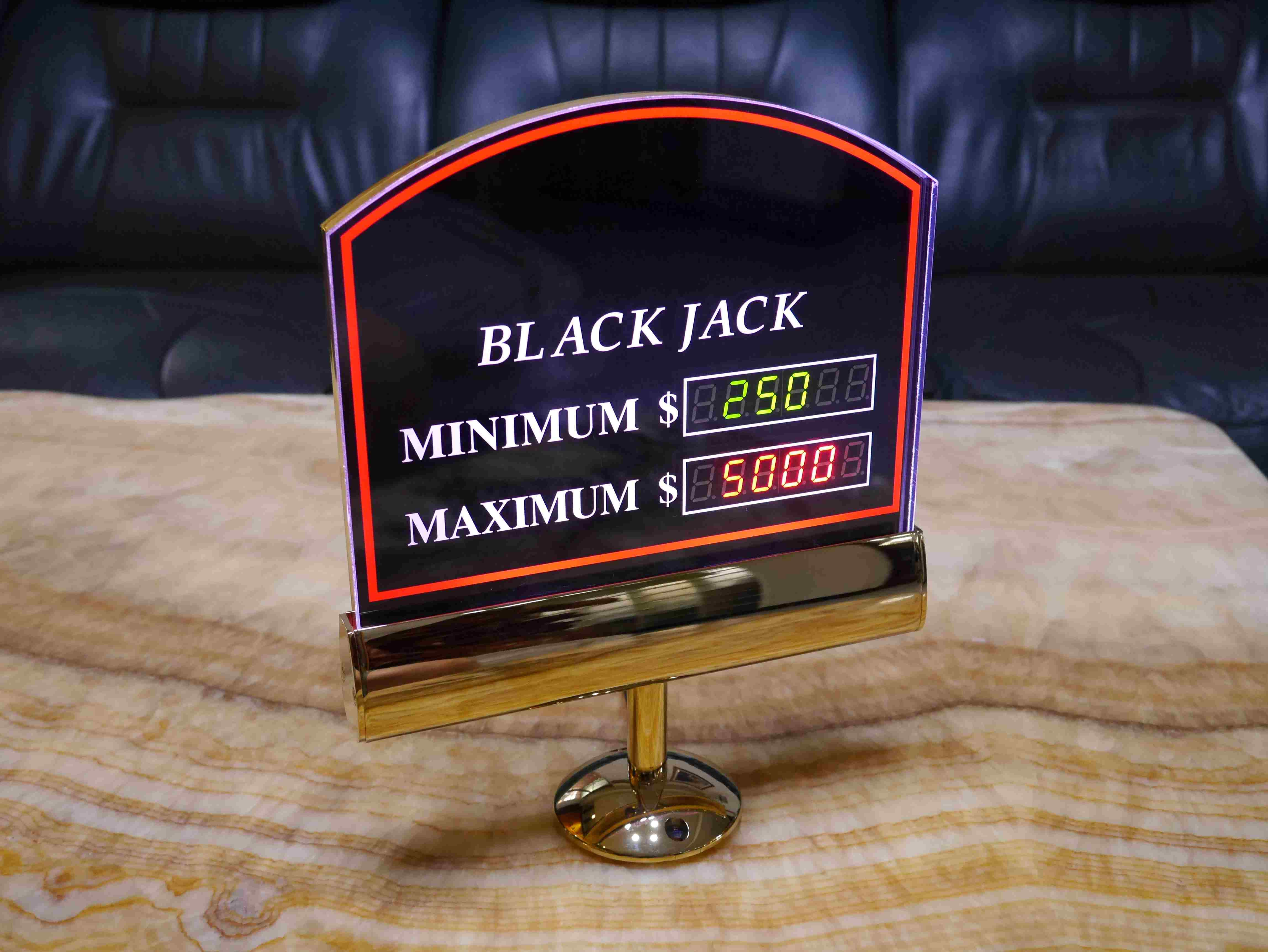 Digital LED Table Limit Signs
