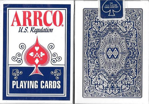 Arrco Playing Cards (Blue) BLUE SEAL | Slim Card | Magic