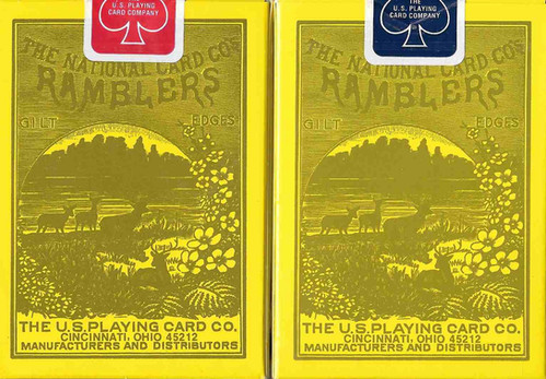Set of 2 decks: Rambler No.23 Gilt Edges | Slim Card | Magic