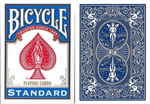 Bicycle Rider Back (Blue) - Slim Card | Gaffs & Magic
