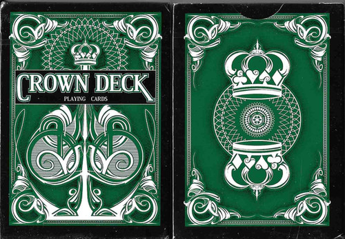 Crown Deck (Green) V1 | Slim Card | Magic